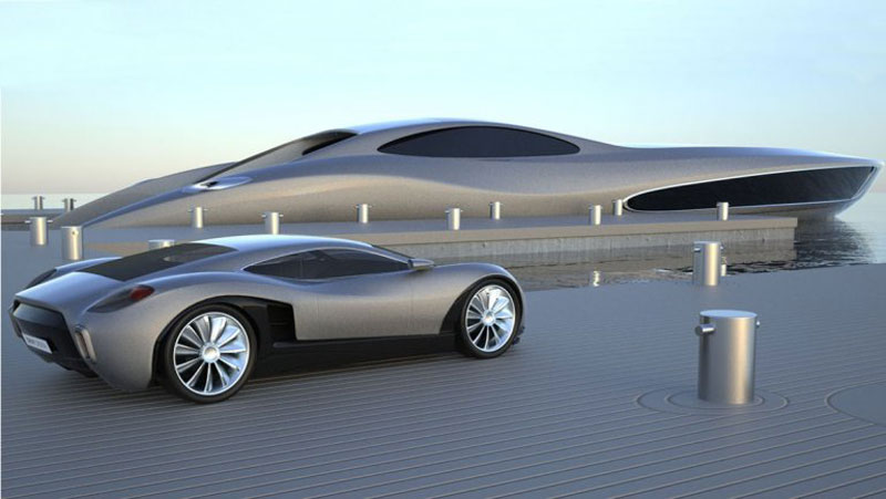 If It's Hip, It's Here (Archives): The Auto Lovers Superyacht Gets ...