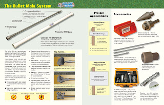 Robert Deckman Portfolio: A brochure for the BulletMole