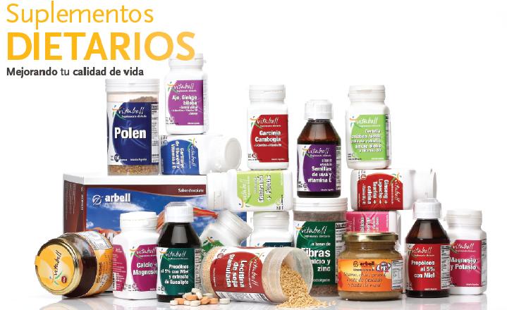 Productos Arbell: Tratamientos especiales/ suplementos dietarios