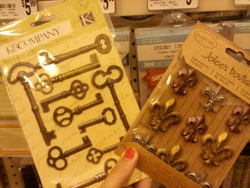 The Penny Parlor: Scrapbook Supplies Turned Art Work