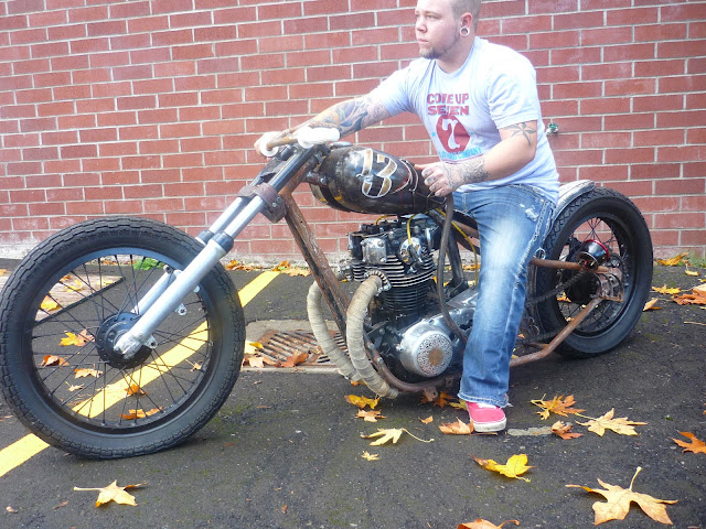 Rock-A-Billy Choppers: The Hooligan XS650 (Owner Branden Norton)