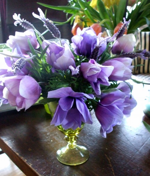 Brighton Beach: Beautiful Interior Decorating With Flowers by florist clare