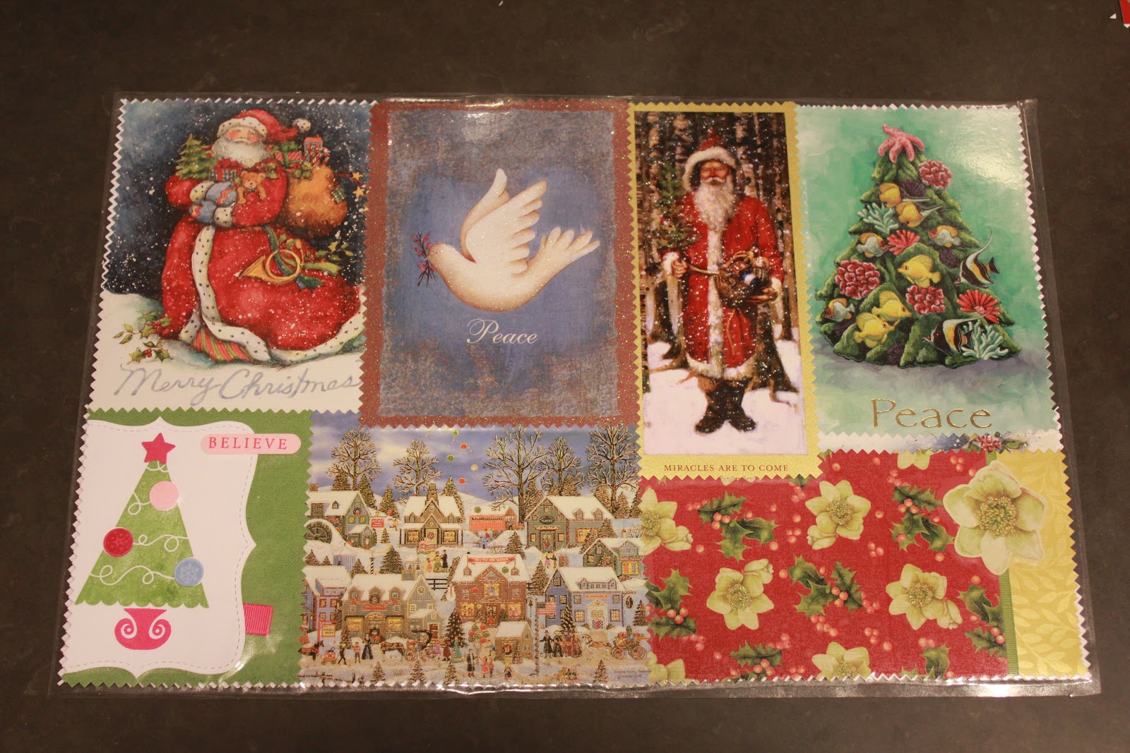 My Greenbrae Cottage: What to do with all the Christmas Cards & Pictures