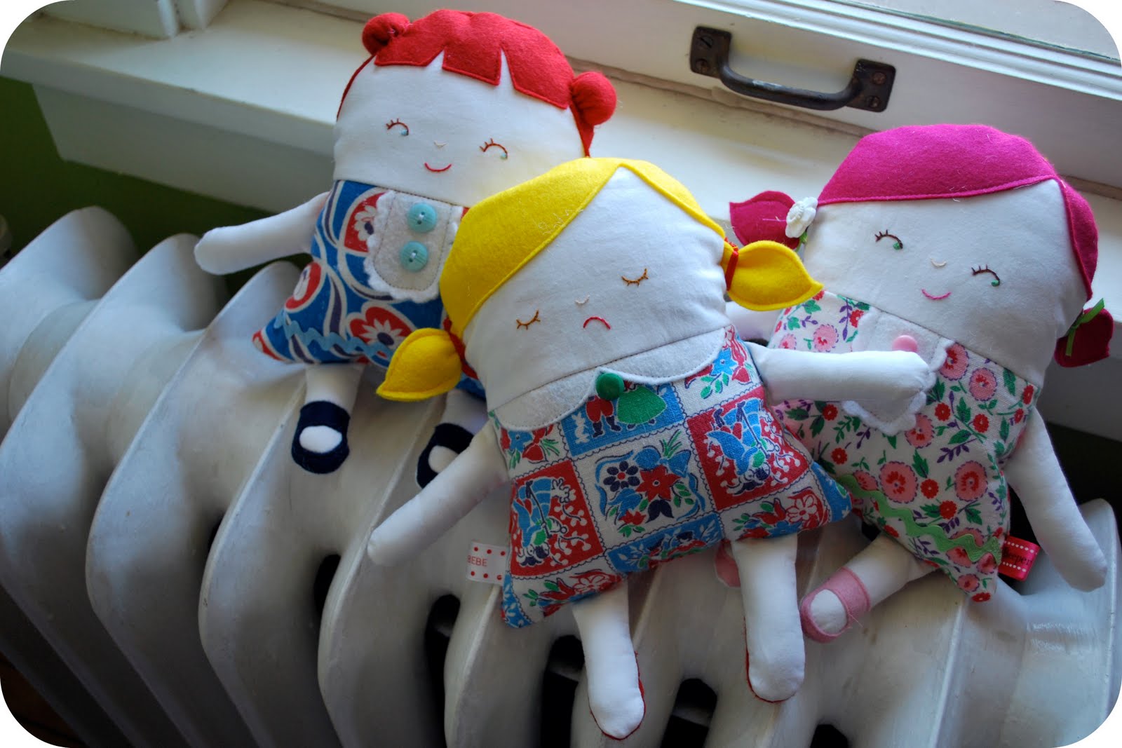 Chez Beeper Bebe In My Shop Two Faced Friend Dolls And Counting Bean Bags