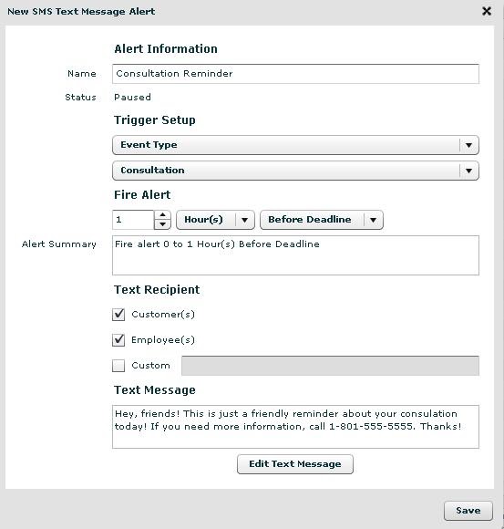 StudioCloud Community: Cloud Alerts-Text and Email Reminders