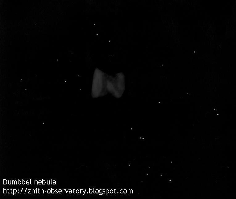 Dumbbell nebula under averted vision - NGC 6853