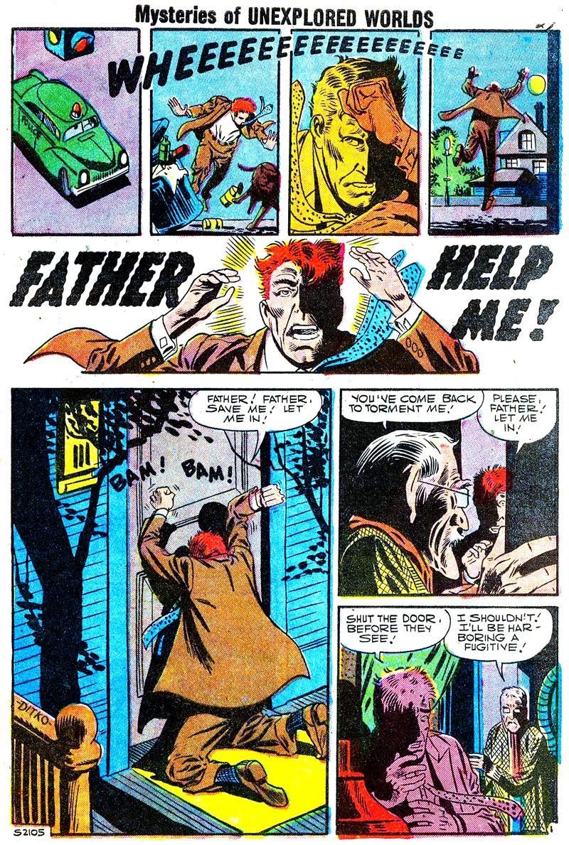 Ditko Comics: Unusual Tales - Father, Help Me