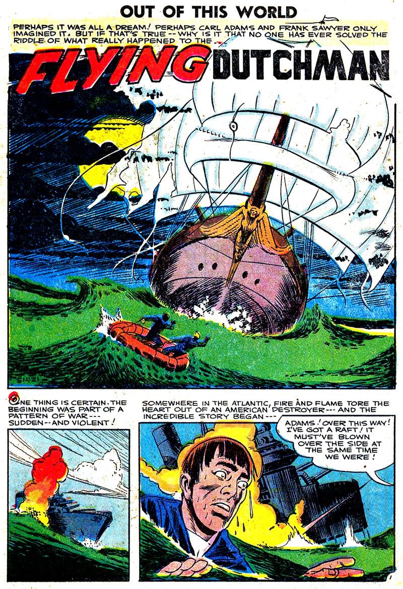Ditko Comics: Unusual Tales - Flying Dutchman