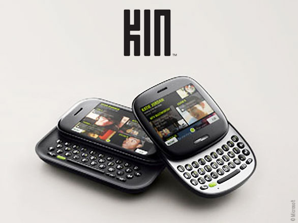 Smartphone Microsoft Kin One et Two - MaxiTendance