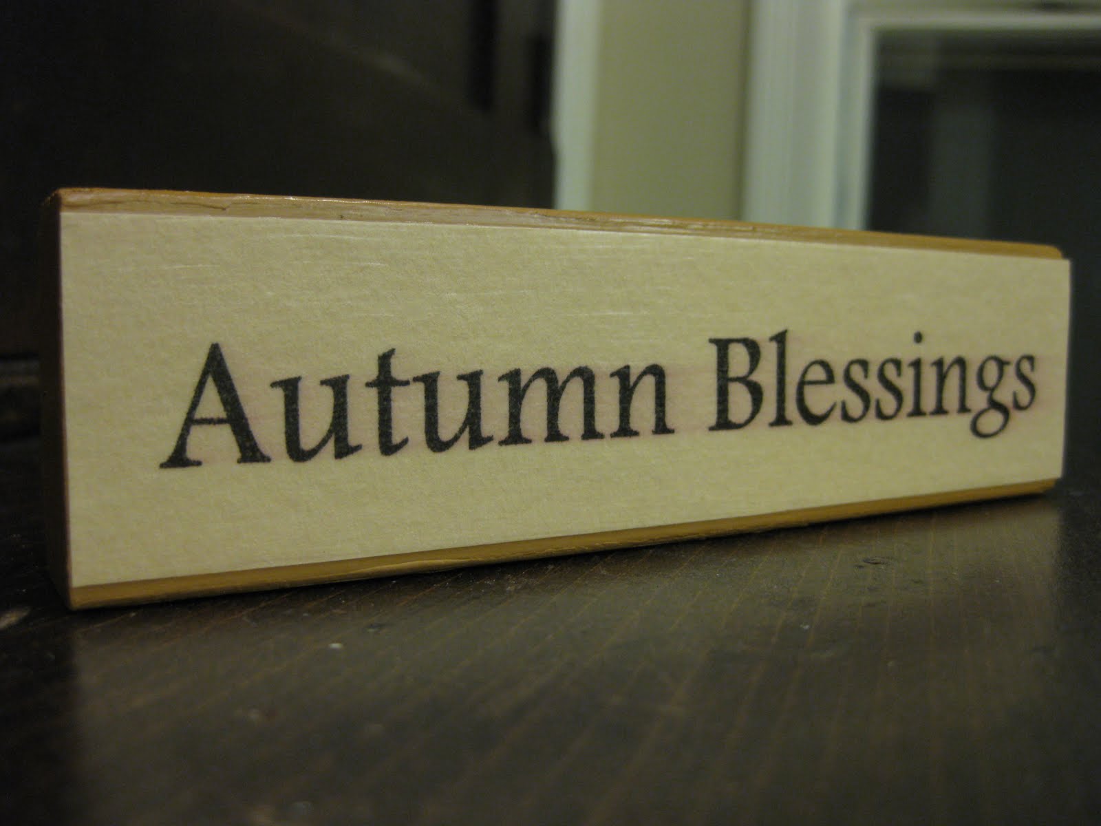 Small Town, America: DIY - Small wooden signs