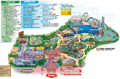 Theme Parks In California Map - Map