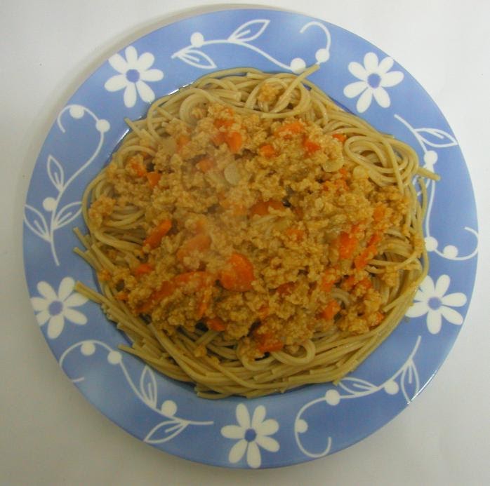 SAUDÁVEIS DELÍCIAS: BOLONHESA DE SOJA