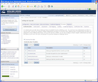 Java Hints: Single Sign-On (SSO) between Weblogic and Active Directory