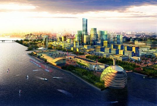ARQUITECTURA CRITICA: Master Plan Sustentable para Guangzhou - Heller-Manus