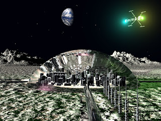 LUNAR COLONY DESIGN: What could life on the moon look like....?