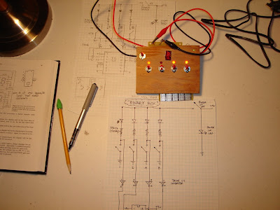 Home Brew Computers: Binary Box with Power Indicator and ON/OFF switch