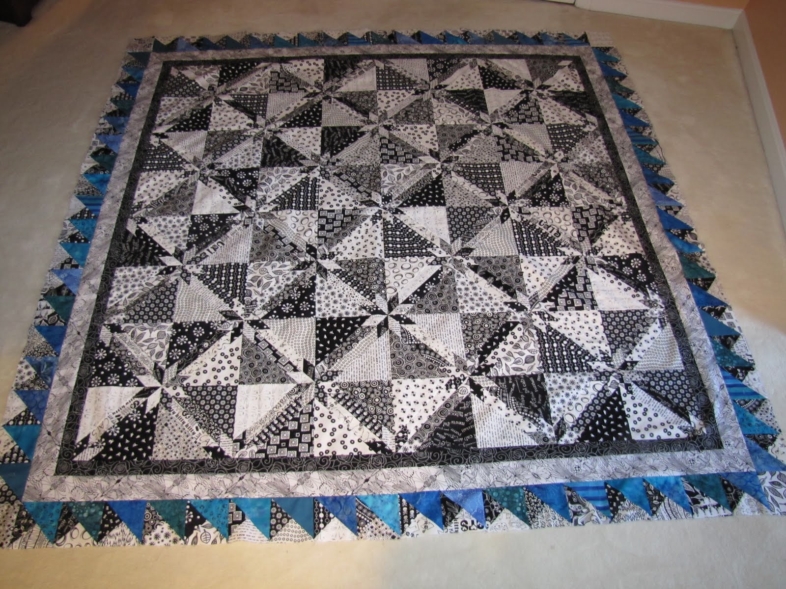 Canton Village Quilt Works | I Think My Hot Flash Is Just About DONE!!