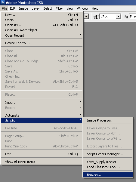 SpeedScraps: Installing Scripts - Photoshop