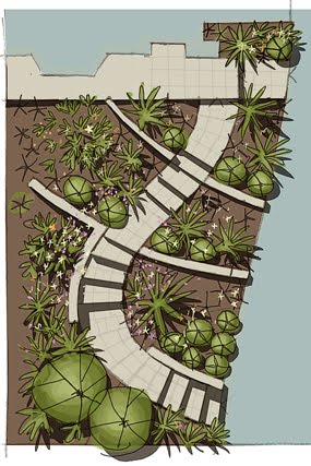 McQue Gardens: Using Sketchup & Photoshop for design work - part II