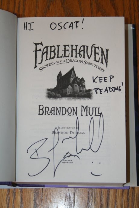 Life at The Williamson's: Loving Fablehaven and Brandon Mull