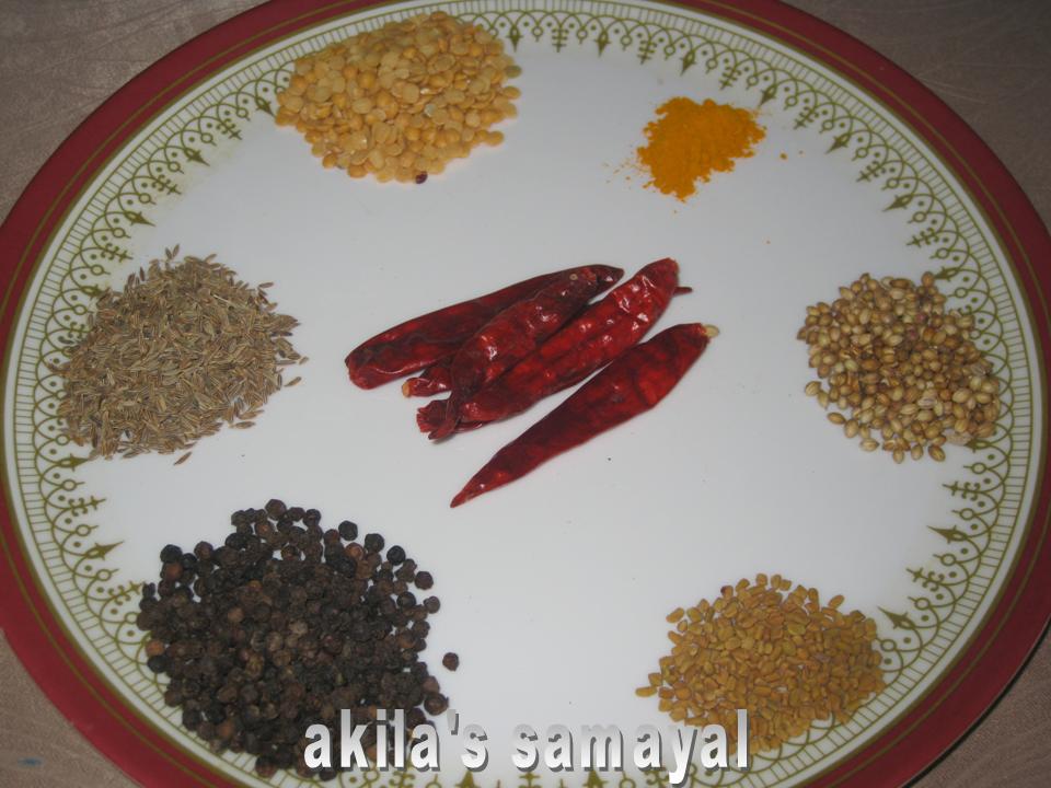 Learning-to-cook: Rasam Powder (Rasam Podi)