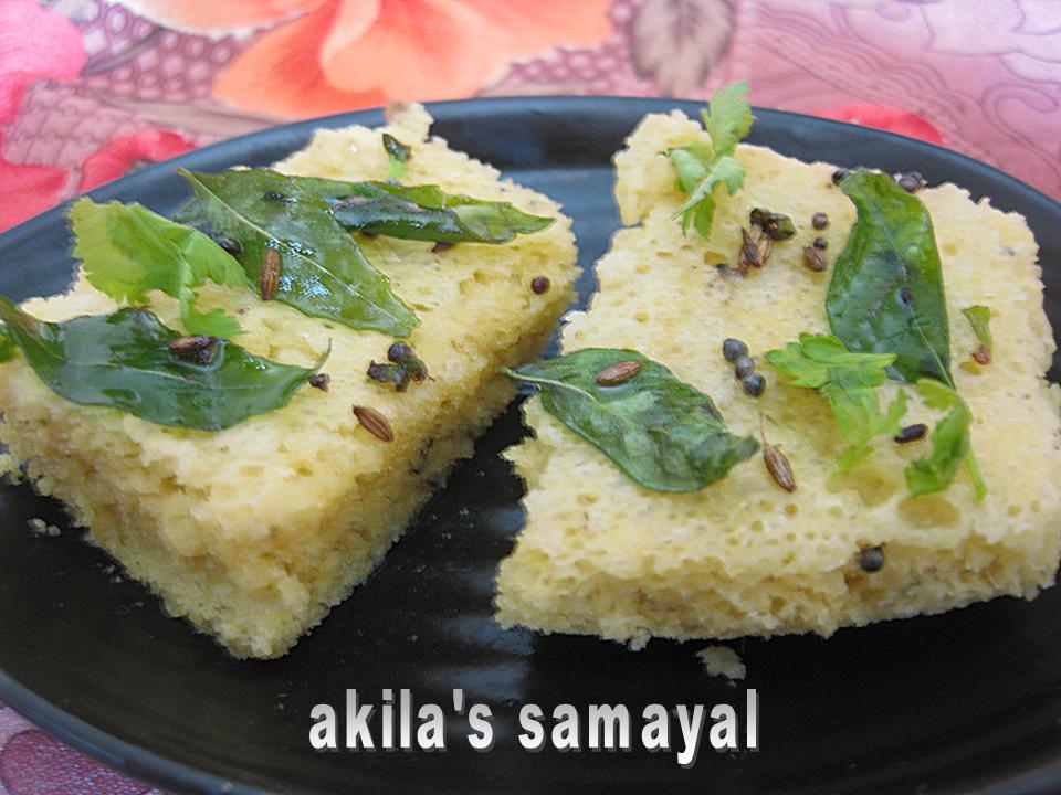 Learning-to-cook: Dhokla