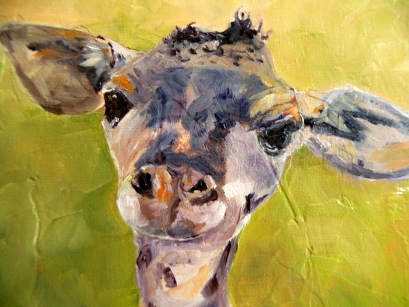ART FOR LIFE: "Zoe's Giraffe" © Saundra Lane Galloway