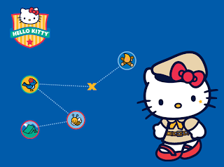 Mimmy and Hello Kitty: Wallpaper Hello Kitty Scout