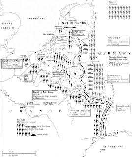 Asalto Nazi Sobre Francia en la II Guerra mundial (Infografía).
