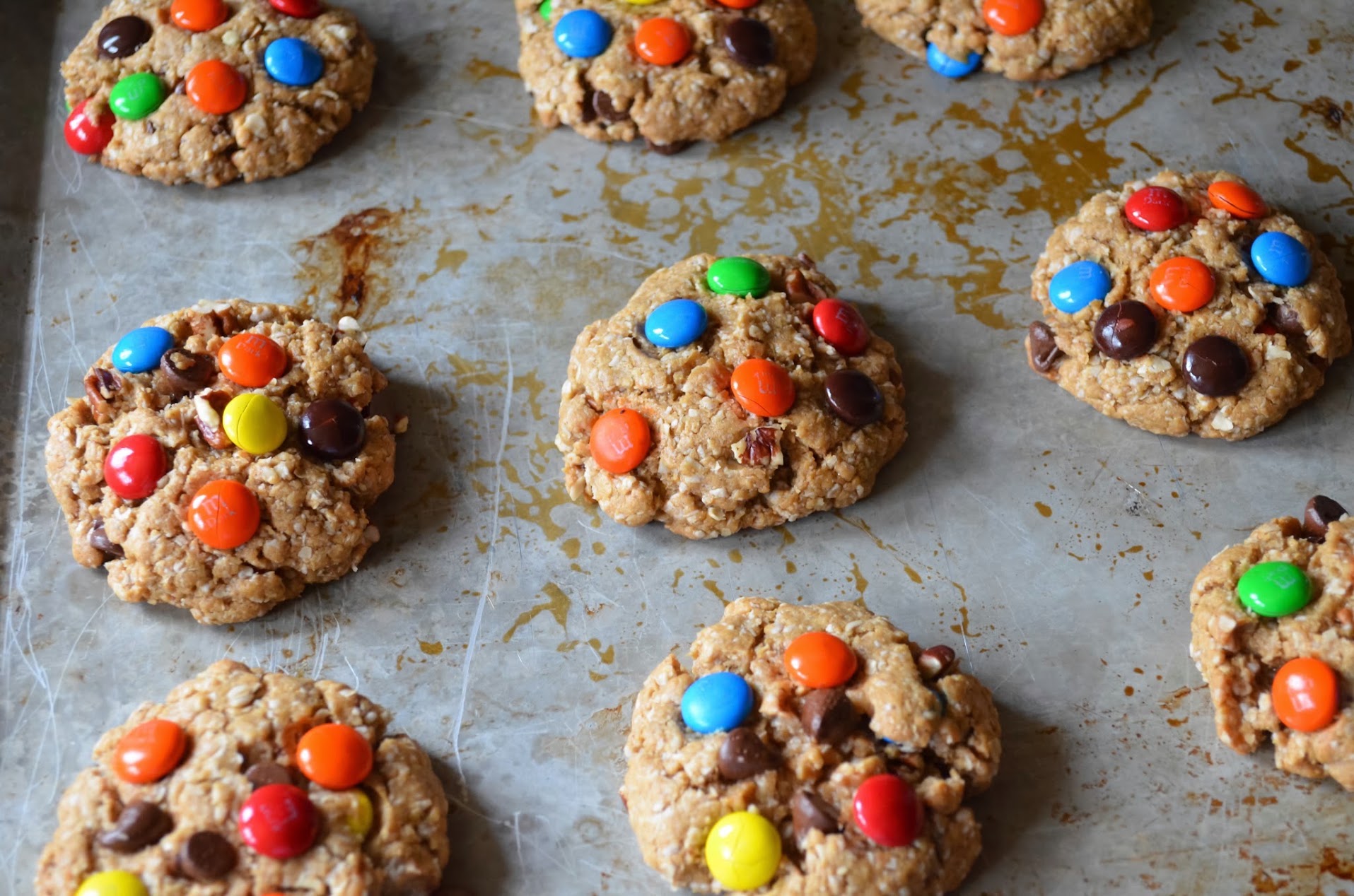 Monster Cookie Recipe | Serena Bakes Simply From Scratch