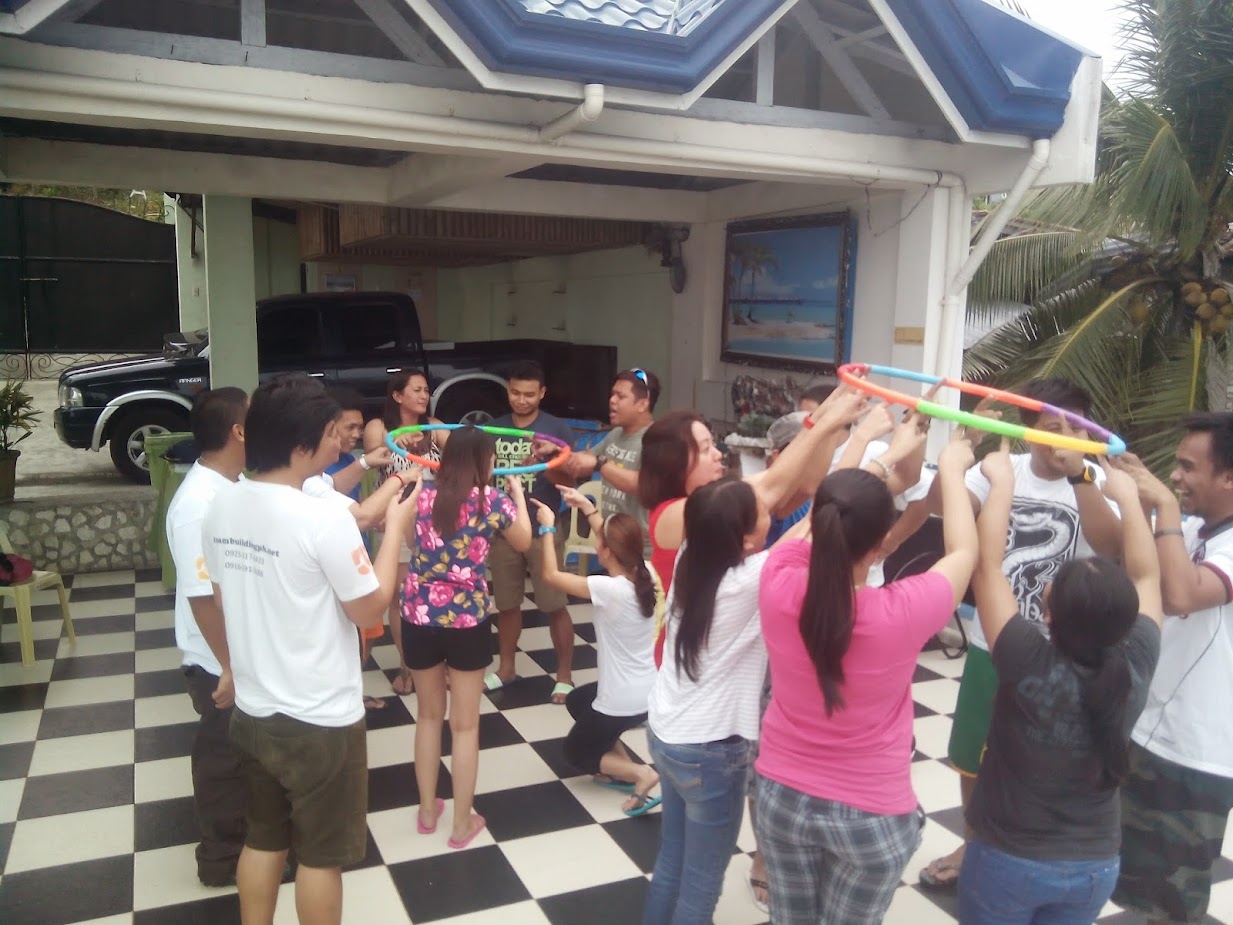 Team Building Activity: Helium Ring | Cebu Teambuilding Facilitators ...