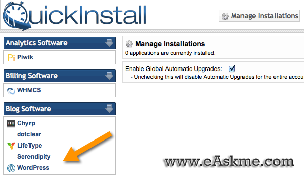 How To Install Wordpress On Hostgator Using Quickinstall 