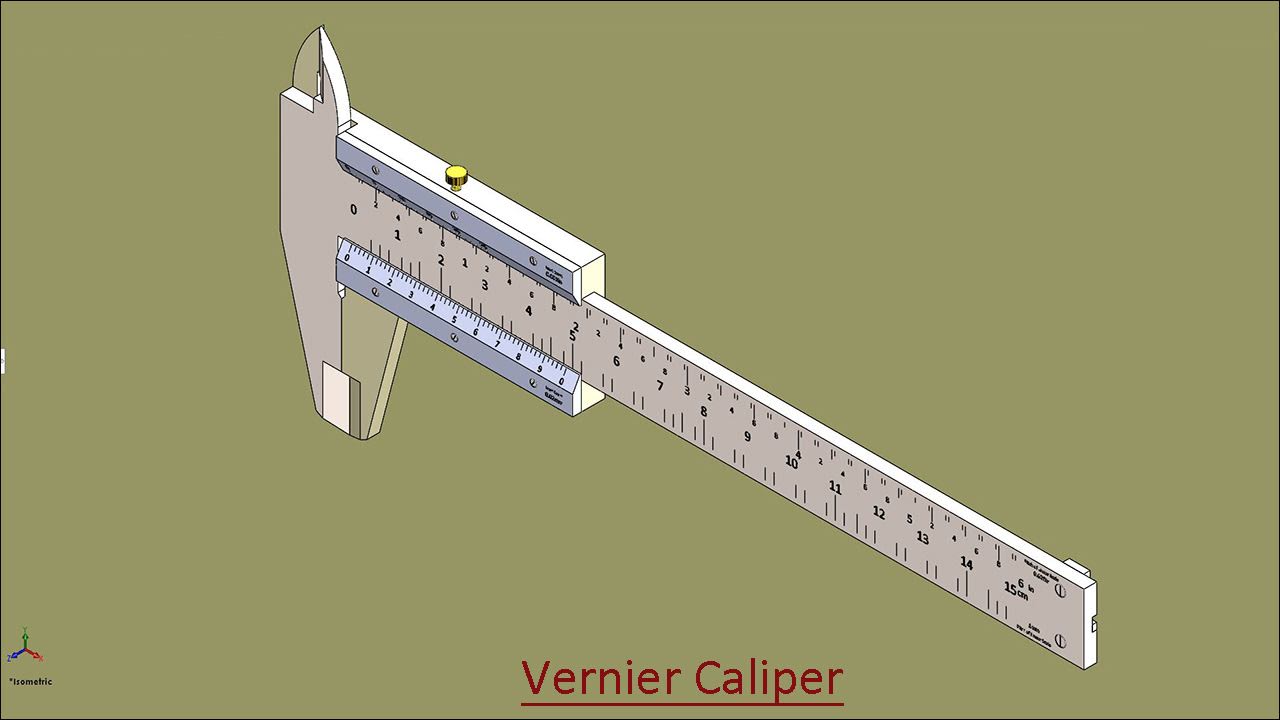 3D Solid Modelling Videos: 'Vernier Caliper' (Volume-1) SolidWorks 2017 ...