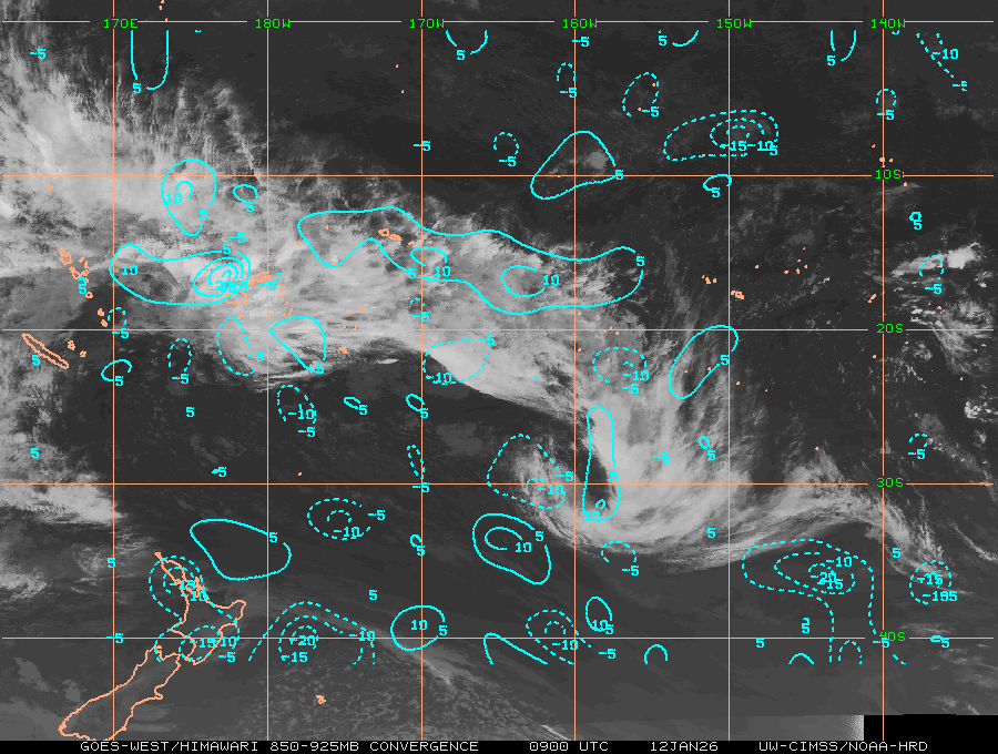 Meteorologia IMESAT: Convergencia en superficie